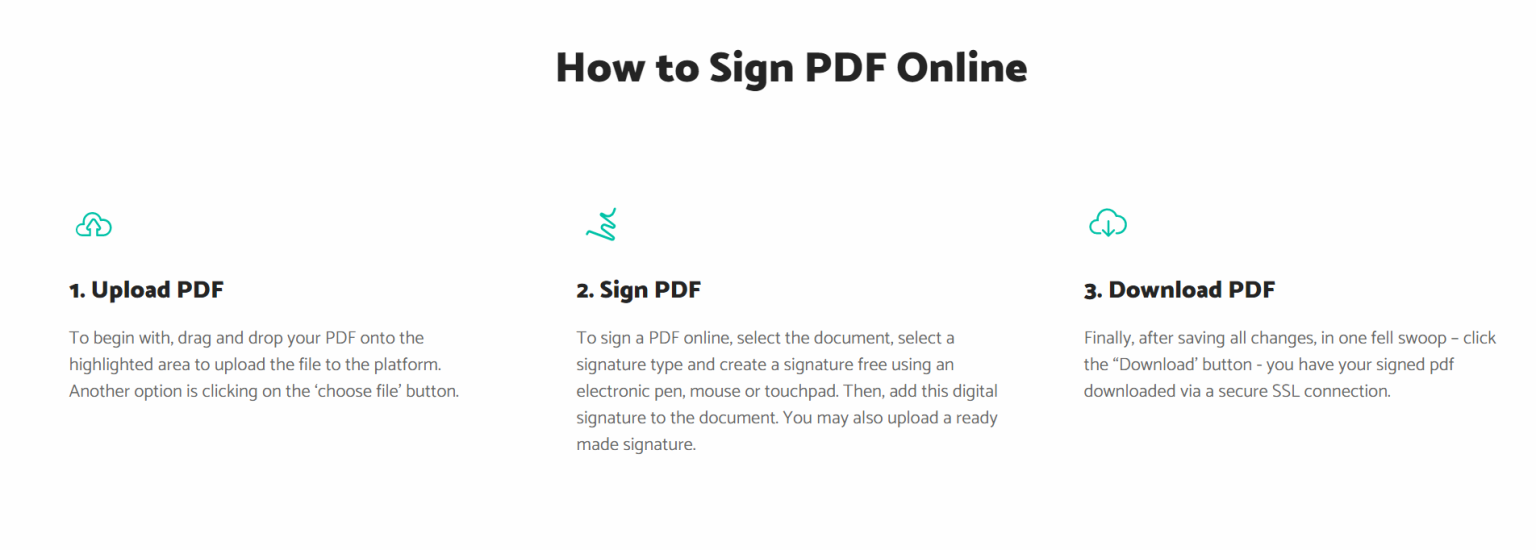 How to Electronically Sign PDF Documents Without Printing & Scanning?